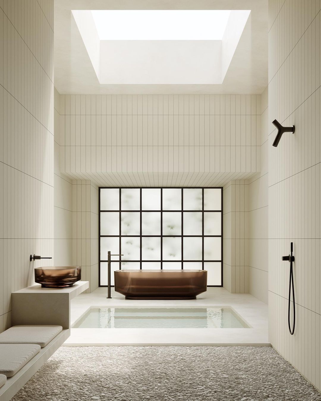 antoniolupi barrique cristalmood tub - Architecture Hunter